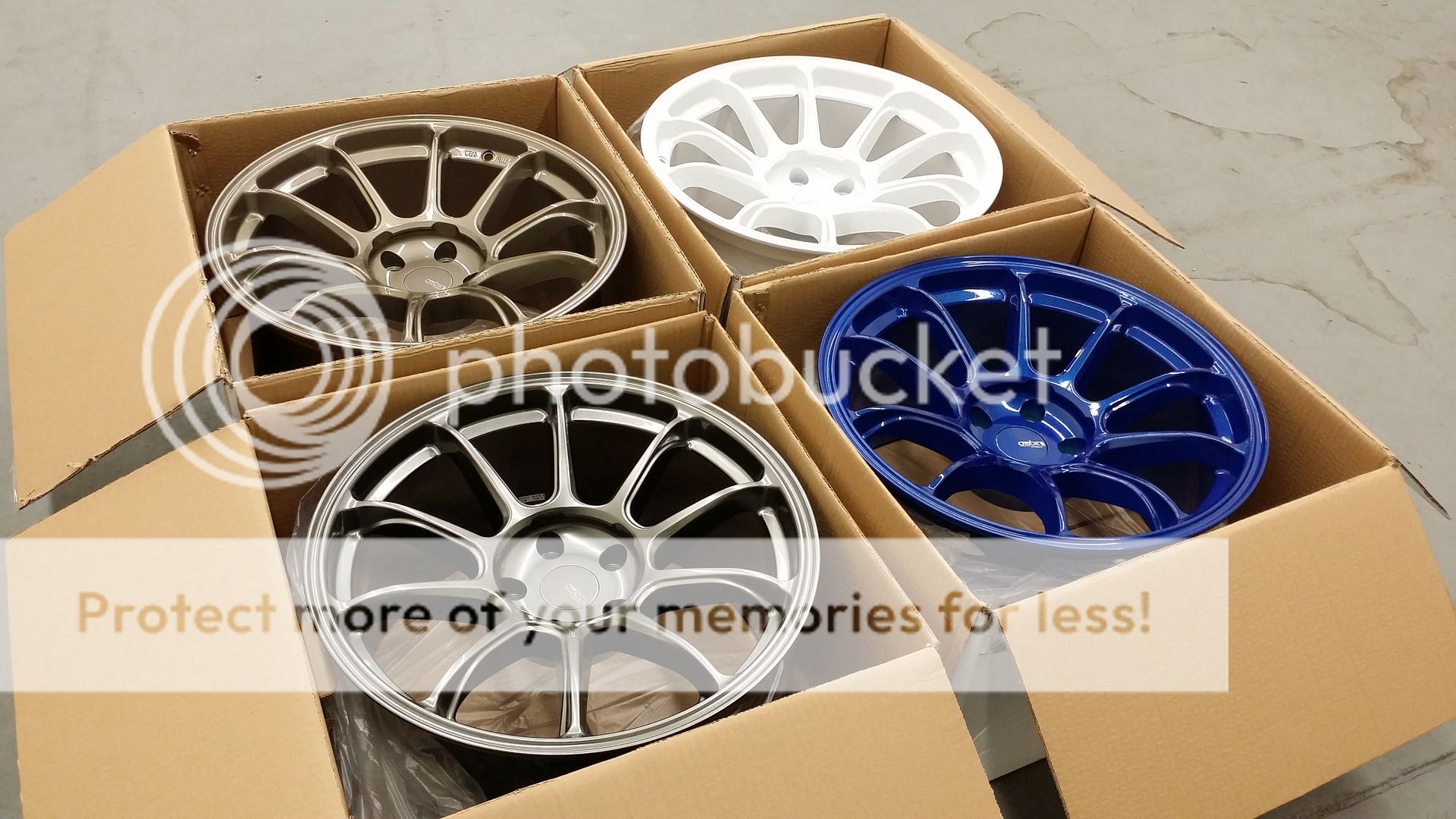 Spring Clearance Sale: Ambit Wheels RE02 17x9 / RT8 18x9.5 - NASIOC