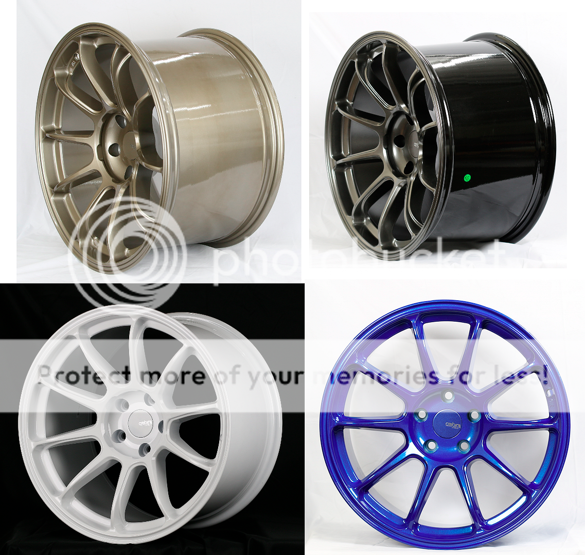 Spring Clearance Sale: Ambit Wheels RE02 17x9 / RT8 18x9.5 - NASIOC