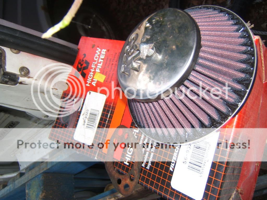 K+N cone shaped/pancake filter for SU Carb £20 | Retro Rides